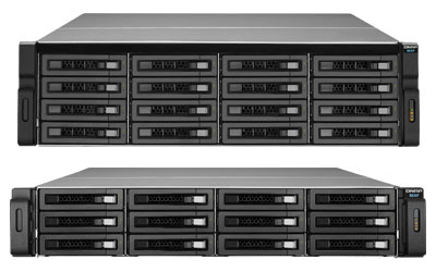 Storage 100TB Rackmount para Hard Disks SATA QNAP