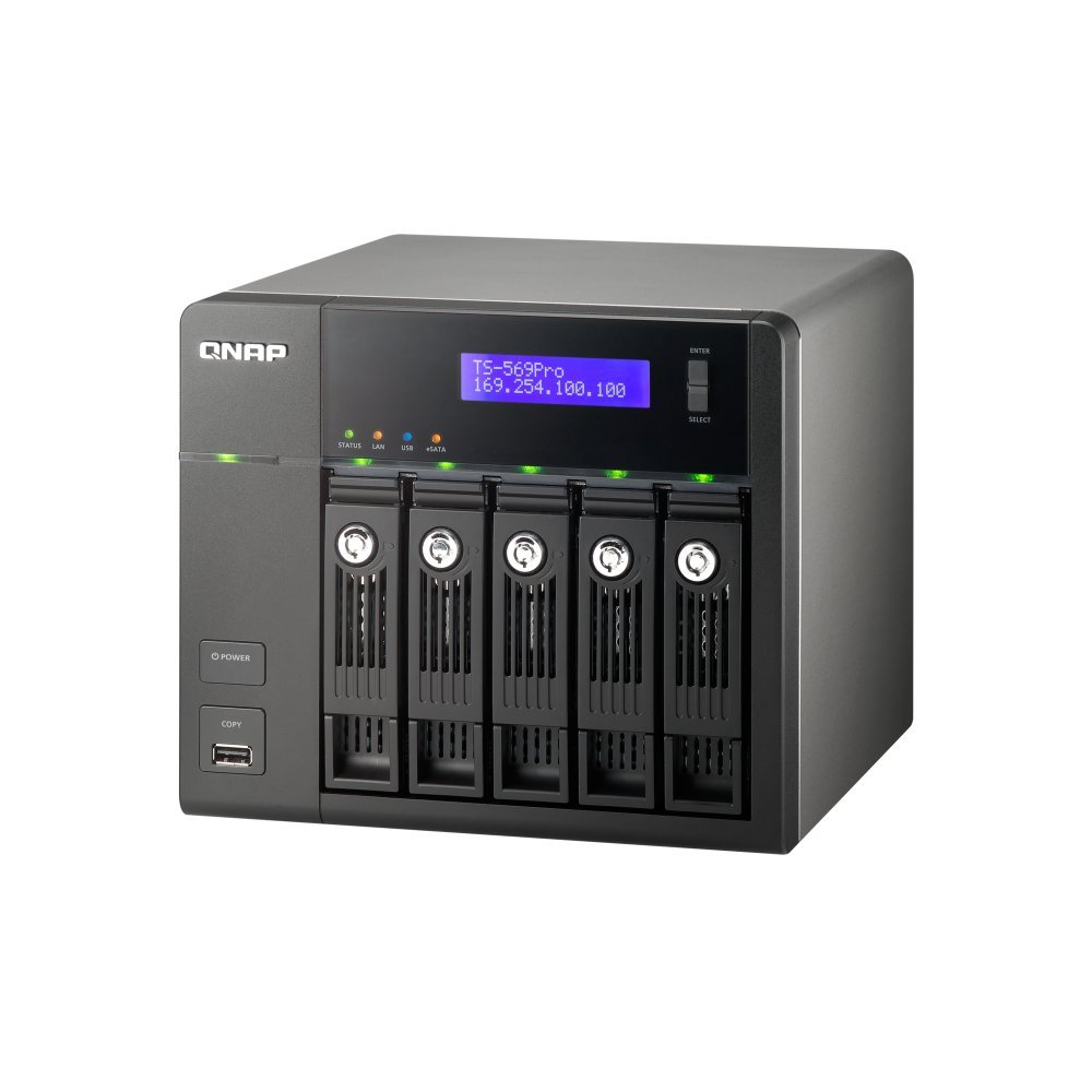 Servidor NAS 20TB TS-569 Pro - Servidor de Rede 5 discos Qnap