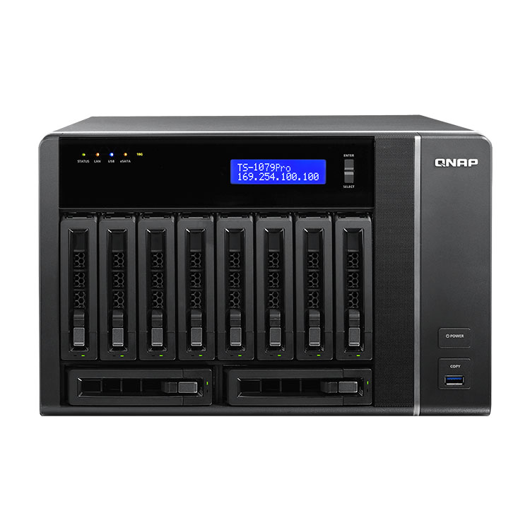 Storage 30TB Qnap - NAS 10 Bay SATA