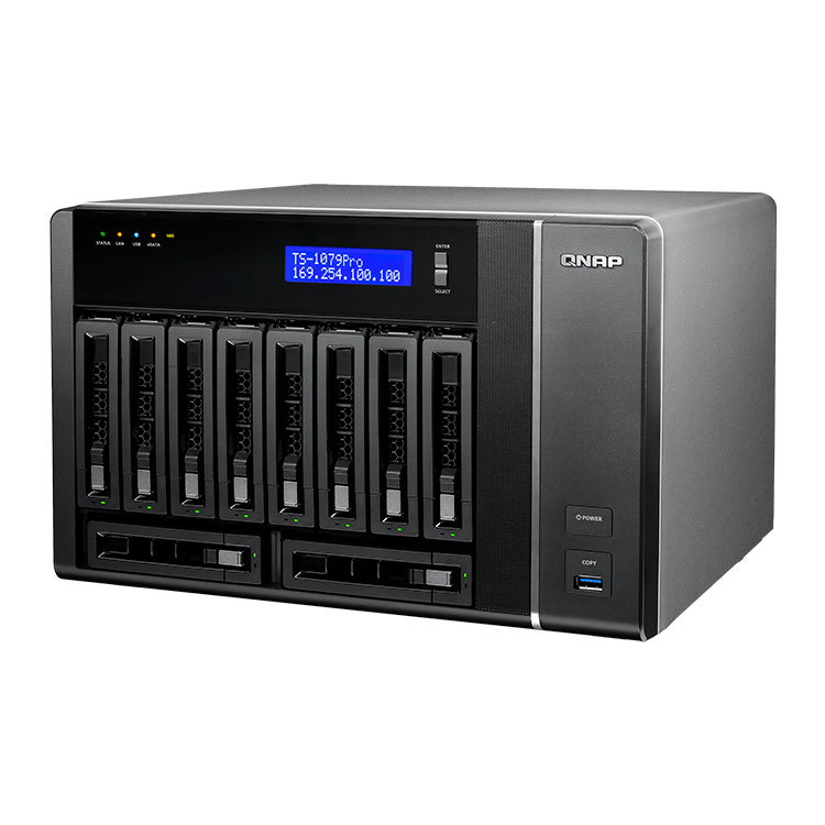 Storage 50TB, Desktop Storage SATA TS-1079 Qnap