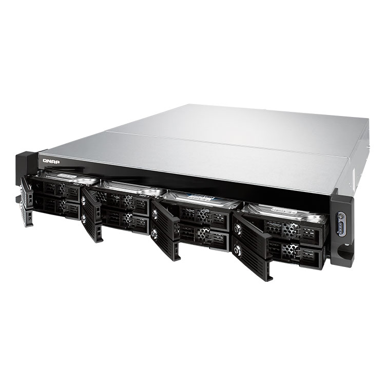 Storage 100TB Rackmount para Hard Disks SATA QNAP