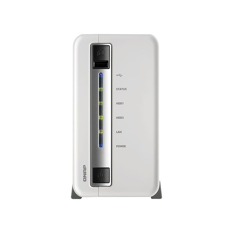 NAS 2TB Qnap - Personal Cloud Storage para 2 Hard Disks