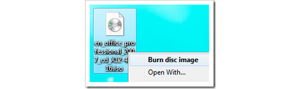 Como gravar imagem ISO no Windows 7