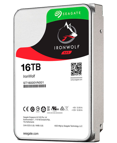 ST16000VN001 Seagate - HD SATA 16TB IronWolf SATA