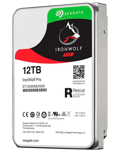 ST12000NE0008 Seagate - Hard Disk 12TB IronWolf Pro
