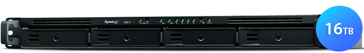Synology RS819 16TB - Storage NAS Rackstation