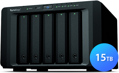 DS1517 15TB Synology - Storage NAS DiskStation