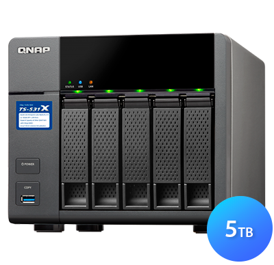 TS-531X 5TB - Storage NAS 5 baias