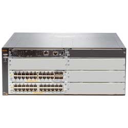 Locação - JL003A Aruba HPE - Switch de chassi modular 44p PoE+ e 4p SFP+