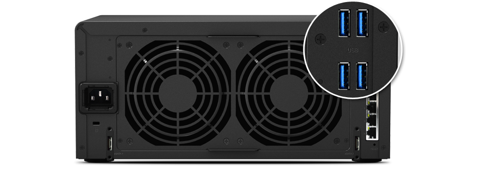 DS1815+ 64TB Synology - Storage NAS DiskStation