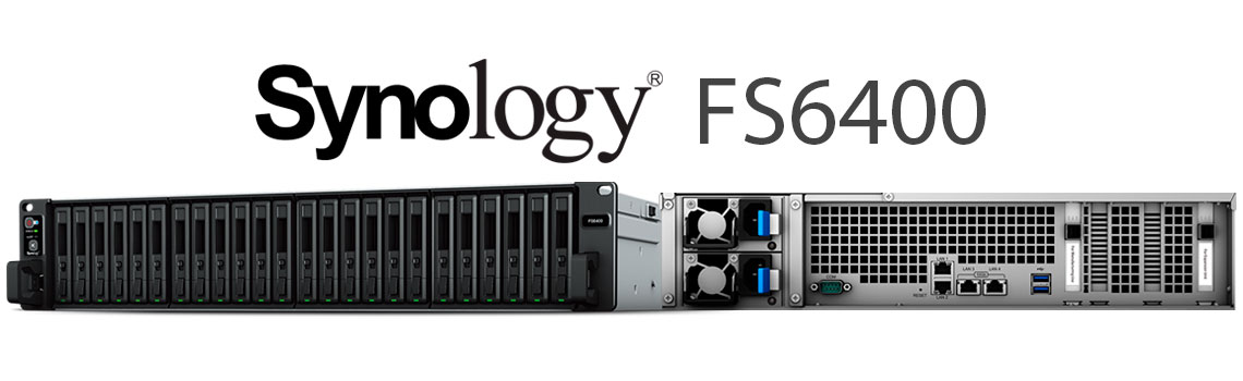 Synology FS6400 FlashStation - Storage NAS 24 Baias até 96TB