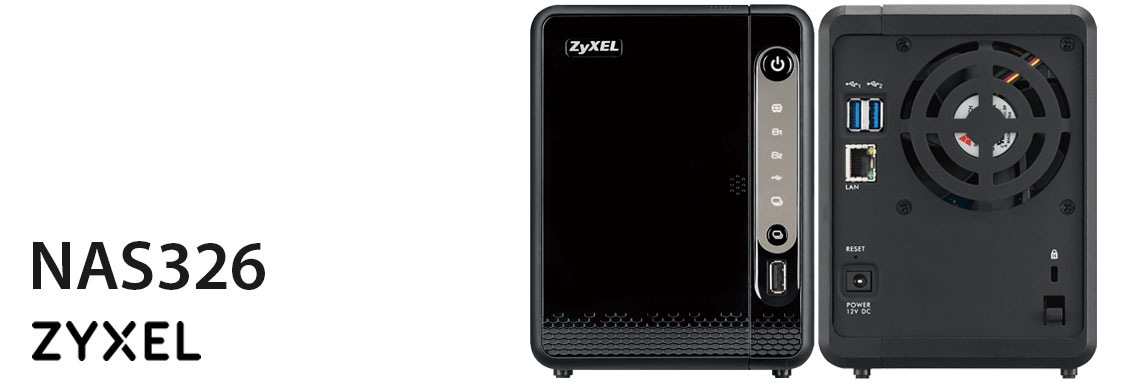 NAS326 Zyxel - Personal Cloud Storage 2 Baias