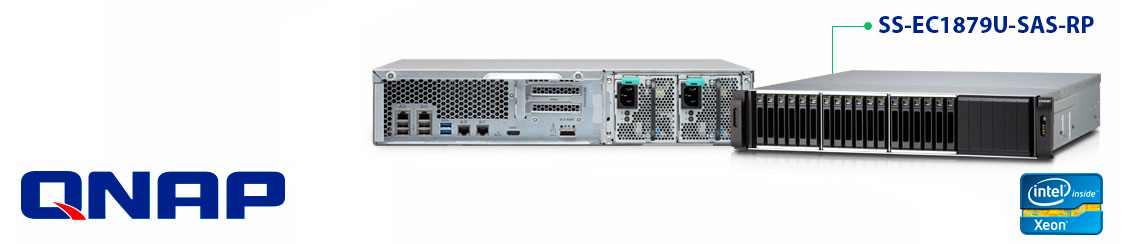Storage Server NAS e IP-SAN SS-EC1879U-SAS-RP Qnap