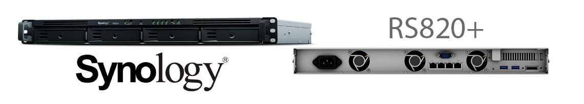 RS820+ Synology - Storage NAS Rackstation SATA