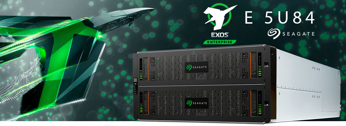 Storage EXOS E 5U84 até 5 Petabytes Seagate