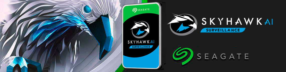 ST10000VE001 Seagate - HD interno 10TB SkyHawk AI SATA