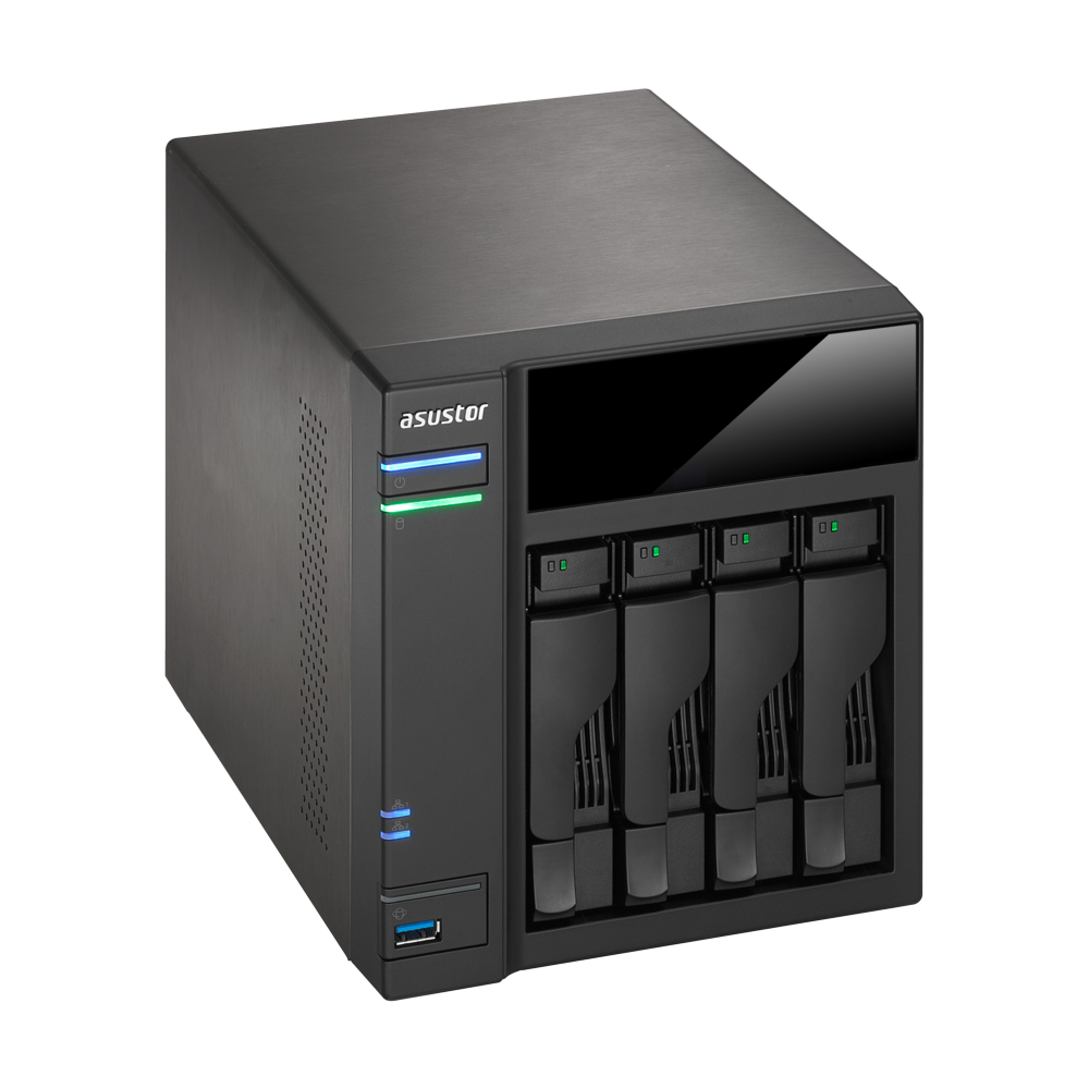 NAS 4 Bay 40TB SATA - AS6104T Asustor